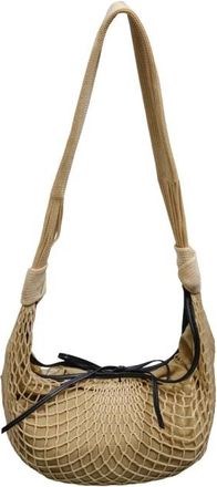 Christophe Lemaire Femme, Sacs, Beige, Taille: ONE Size Croissant Filt Bag