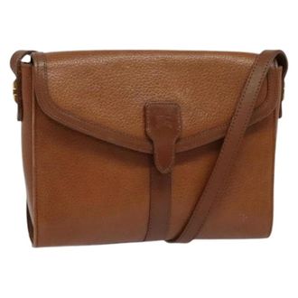 Burberry Sac bandouli&egrave;re vintage Pre-owned - Femme - Pre-owned - Brun - Taille: ONE Size