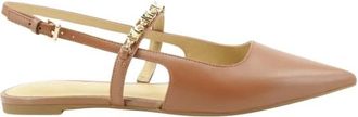 Michael Kors Femme, Chaussures, Brun, Taille: 39 EU Dina Flex Sling Flat