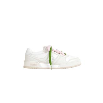 Fendi Match Leather Sneakers