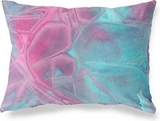 Bonamaison Le Jardin du Lin Kissen Zierkissenbezug Aquarell Thema Kissenbezug, Weich Bequem, Für Zuhause Autos Büro Sofa Wohnzimmer Couch Schlafzimmer Dekor, 35x