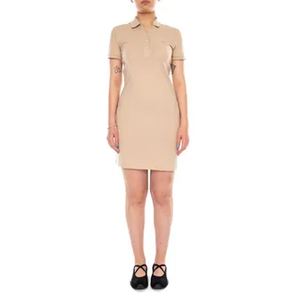 Lacoste Damen, Kleider, Beige, XSGr&ouml;&szlig;e
