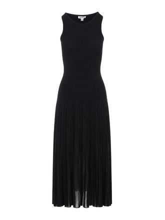 Alaia Robe Au Genou - Noir