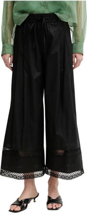 Twinset Damen, Hosen, Schwarzk, XSGr&ouml;&szlig;e