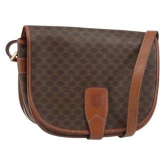 Celine Sac bandouli&egrave;re vintage Pre-owned - Femme - Pre-owned - Brun - Taille: ONE Size