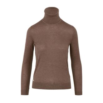 Ralph Lauren Zoe Langarm-Pullover - - Knitwear - Damen - Braun - L