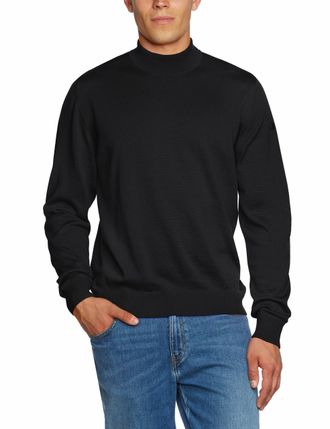 Maerz Herren Pullover 490300, Gr. 60, Schwarz (595)
