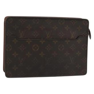 Louis Vuitton Pre-owned Pochette Homme Clutch Bag - - Pre-owned - Damen - Braun - ONE SIZE