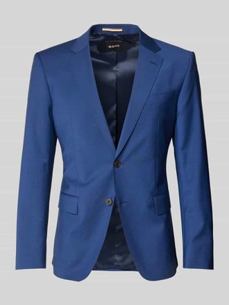 HUGO BOSS Slim Fit 2-Knopf-Sakko mit Kissing Buttons Modell Huge
