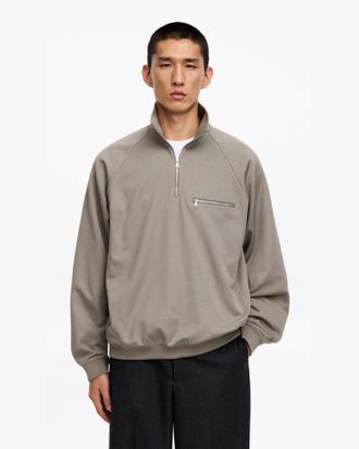 Arket Trainings-Sweatshirt -Grau