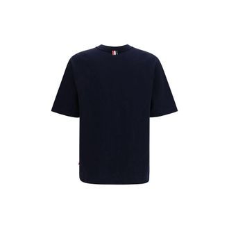 Thom Browne Colorblock 4-Bar Stripe T-Shirt - Multicolor