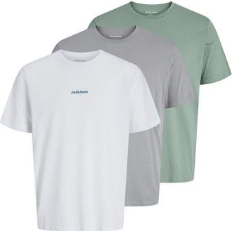 Jack & Jones Kurzarmshirt JJMINE TEE SS CREW NECK 3PK MP (Packung, 3-tlg)