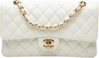 Chanel Pre-owned Vintage Schultertasche - - Pre-owned - Damen - Wei&szlig; - ONE SIZE