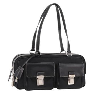 Prada Pre-owned Vintage Schultertasche - - Pre-owned - Damen - Schwarzk - ONE SIZE
