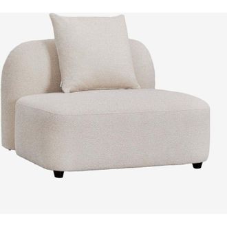 Sklum Sklum - Module central pour canap&eacute; modulable en chenille Coco