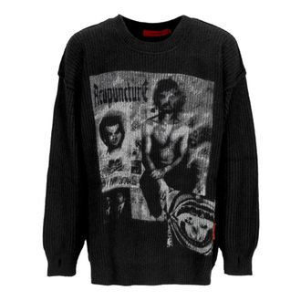 Acupuncture Acupuncture - Punker Sweater - Homme - Pulls - Noir - Taille: XS