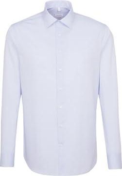 Seidensticker Chemise business homme Seidensticker - coupe ajust&eacute;e - sans repassage - col Kent - manches longues - 100 % coton