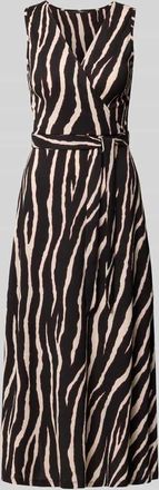 Zero Midikleid mit Allover-Animal-Print