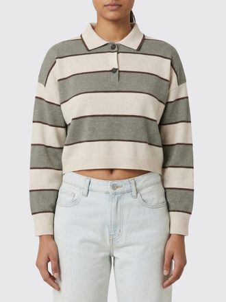 Brunello Cucinelli Polo BRUNELLO CUCINELLI Femme couleur Blanc