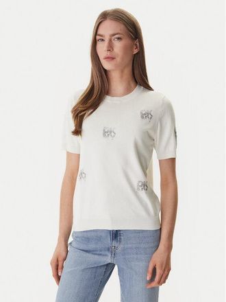 DKNY Pullover DJ6R0242 &Eacute;cru Regular Fit