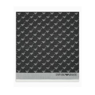 Armani Homme, Accessoires, Multicolore, Taille: ONE Size Logo Scarf