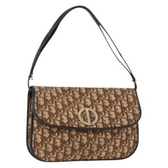 Dior Pre-owned Vintage Trotter Schultertasche - - Pre-owned - Damen - Beige - ONE SIZE