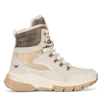 Mustang Jeans Schnürschuhe Mustang 1481-605 Beige
