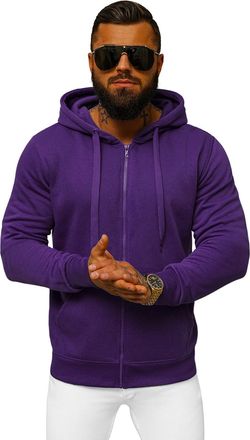 OZONEE Herren Hoodie Sweatjacke Kapuzenpullover Sweatshirt Farbvarianten Kapuzenjacke Kapuzenpulli mit Rei&szlig;verschluss Langarm Sport Style Casual Fitness Trai