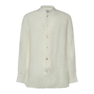 Eleventy Hemd - - Shirts - Herren - Wei&szlig; - XL