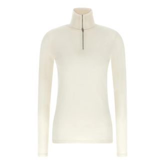 Jil Sander Langarm-Rollkragenpullover - - Knitwear - Damen - Wei&szlig; - M