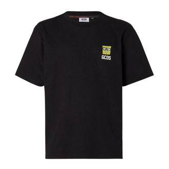 GCDS Spongebob Motiv T-Shirt - - Tops - Herren - Schwarzk - L