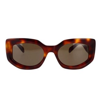 Celine Schmetterlingsstil Braune Sonnenbrille - - Accessories - Damen - Braun - 54 MM