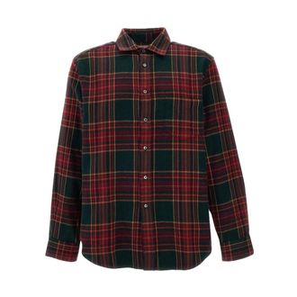 Portuguese Flannel Bravio Kariertes Hemd - - Shirts - Herren - Mehrfarbig - M