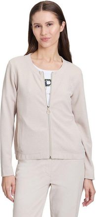 Betty Barclay Sweatjacke Damen Shirtjacke mit Struktur