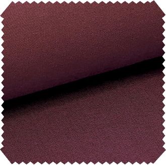 Novely BRION Mittelschwerer Twill Köperstoff - Polsterstoff aus Baumwoll-Mischgewebe - für Berufskleidung - Robuste Meterware 1lfm | Farbe: 29 Bordeaux