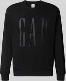 GAP Sweatshirt mit Rundhalsausschnitt und Logo