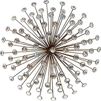 Stratton Home Decor SPC 986 Acryl-Wanddekoration, Bronze, Metall, 1,5 x 24 cm (L x B)