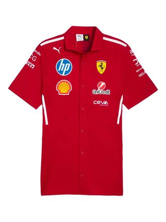 Puma x Scuderia Ferrari chemise Team 2025 &agrave; manches courtes - Rouge