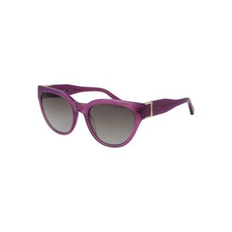 Replay Femme, Accessoires, Rose, Taille: ONE Size Lunettes de soleil rectangulaires &eacute;l&eacute;gantes en plastique