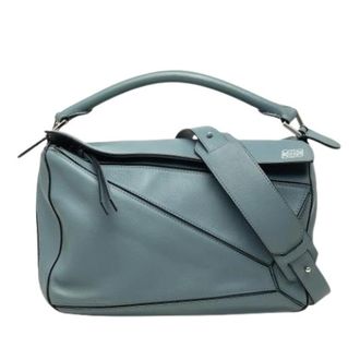 Loewe Pre-owned Puzzle Bag - - Pre-owned - Damen - Blau - ONE SIZE