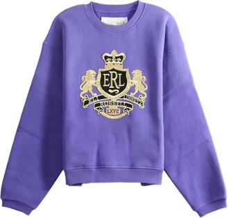 ERL Crest-patchwork Sweater