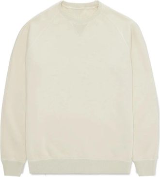 Fortela Homme, Pulls, Blanc, Taille: L SweaT-shirt ras du cou Harvard