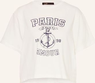 Maje T-Shirt weiss