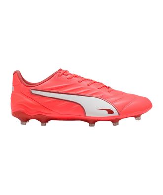 Puma King PRO FG/AG, Unisex Fussballschuh, Glowing RED-PUMA White-RED FIRE