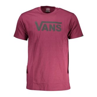 Vans Lila Klassisches Rundhals T-Shirt - - Tops - Herren - Lila - XS