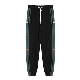 Generic Pantalon de jogging en polaire thermique pour homme avec doublure en polaire, Noir, 4XL