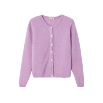 American Vintage Femme, Pulls, Violet, Taille: 38 FR Tricots