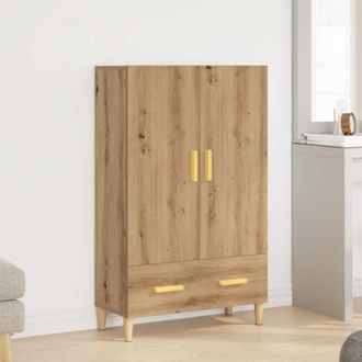 vidaXL Highboard Artisan-Eiche 70x31x115 cm Holzwerkstoff Vidaxl