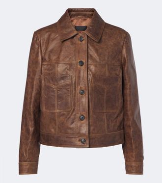 Nili Lotan Veste Susannah en cuir
