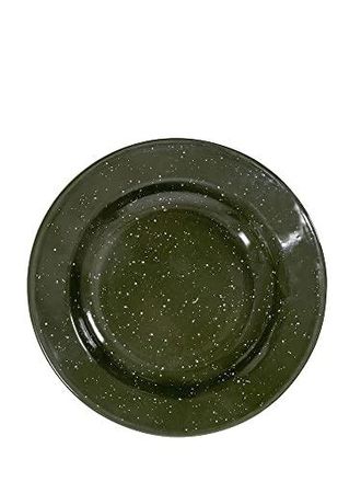 Sagaform Doris Emaillie Teller in der Farbe Gr&uuml;n in der Gr&ouml;&szlig;e 20x2,5cm, 5018214